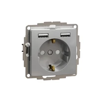 SEDNA DESIGN & ELEMENTS ALUMINIUM 2-GANG FRAME