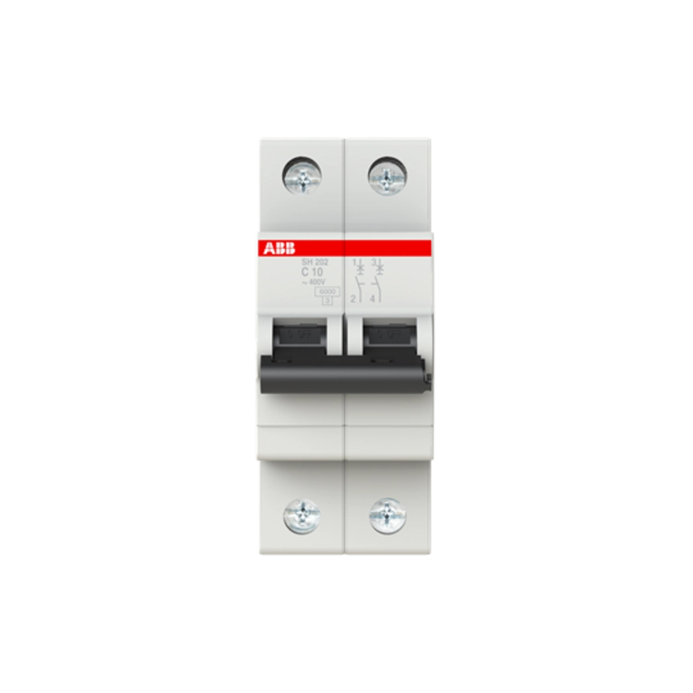 ABB 2P C0.5 6KA MINIATURE CIRCUIT BREAKER (DELIVERY 1-4 WEEKS)